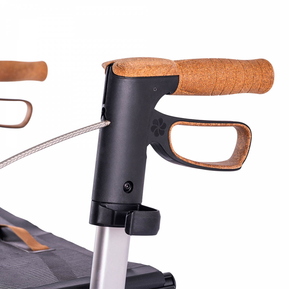 Stockhalter für Rollator kaufen - Den Gehstock immer dabei haben