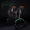 Aluminium rollator: 2in1 for the city and rural areas