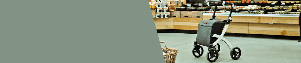 Shopping rollator: The shopping trolley with rollator function